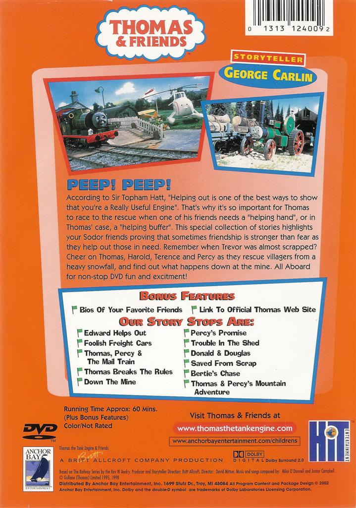 Thomas Amp Friends Thomas Amp His Friends Help Out DVD | eBay