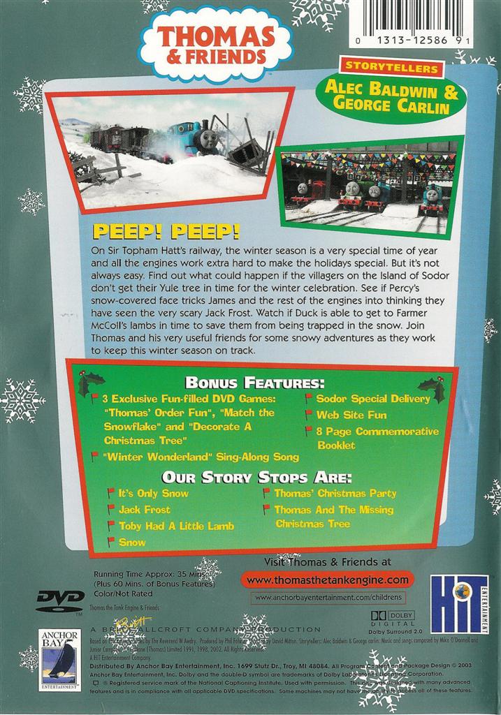 Thomas & Friends - Thomas' Snowy Surprise - DVD 13131258691 | eBay